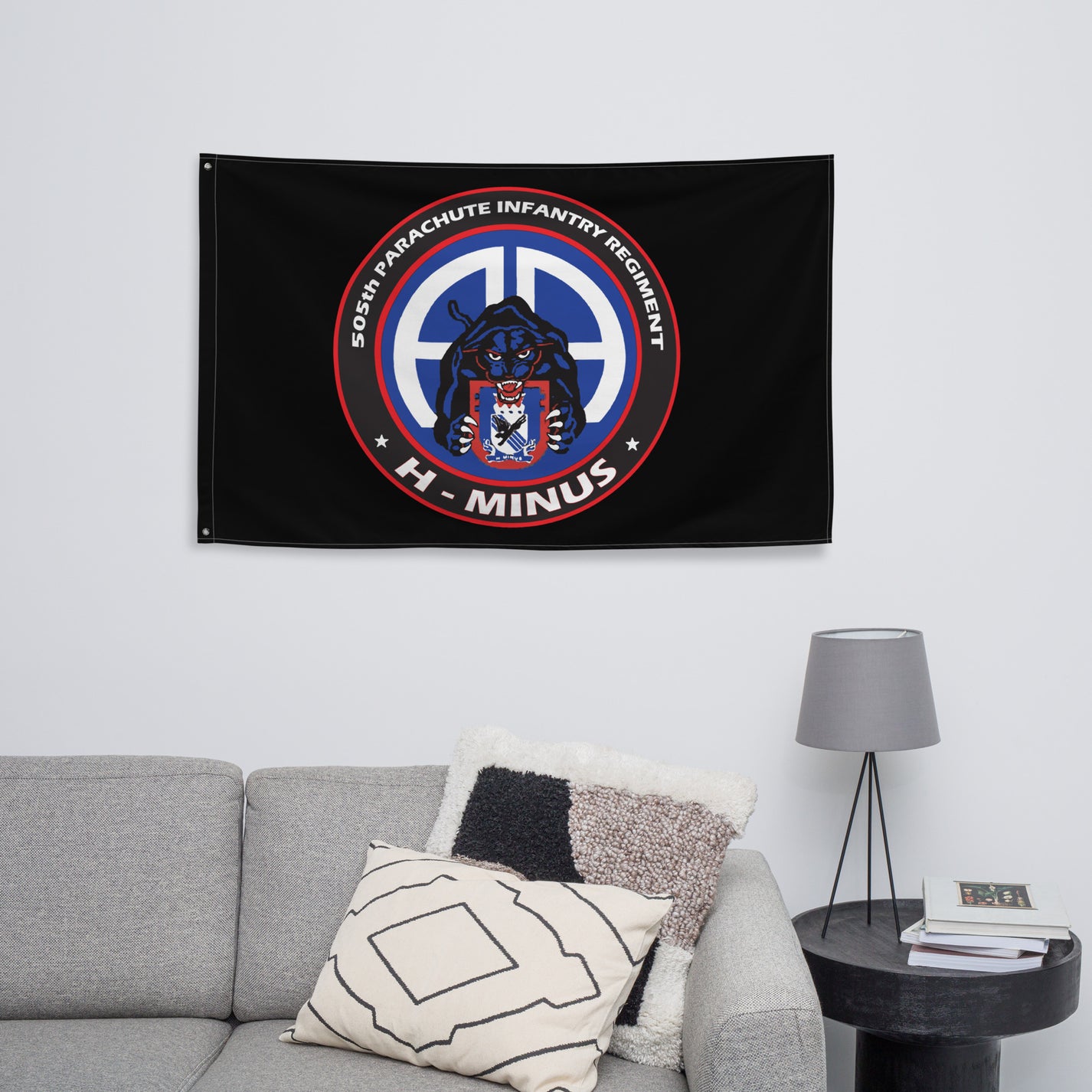 H Minus - 505th Parachute Infantry Regiment Flag – Jumpmasterusa